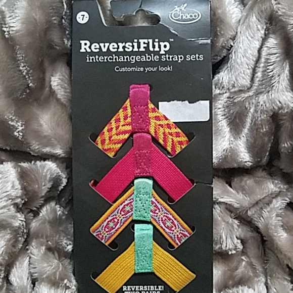 Chaco | Shoes | New Chaco Reversiflip Interchangeable Strap Set 7 ...